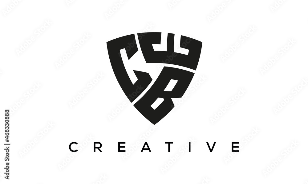 CBE letters logo, security Shield logo vector Stock Vector | Adobe Stock