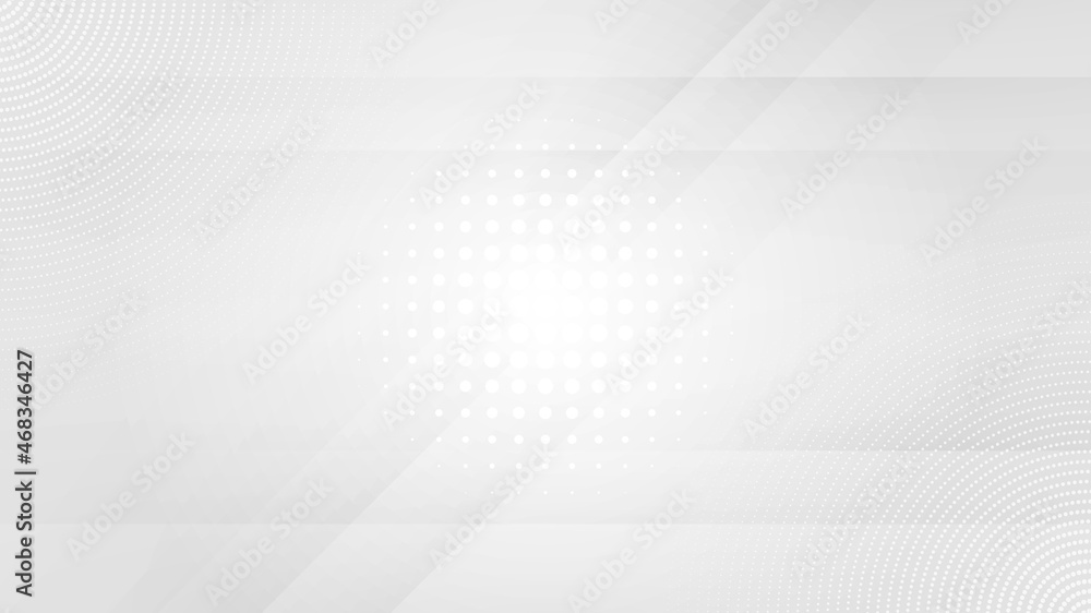 Abstract white background with overlay shape and line. minimal white ...