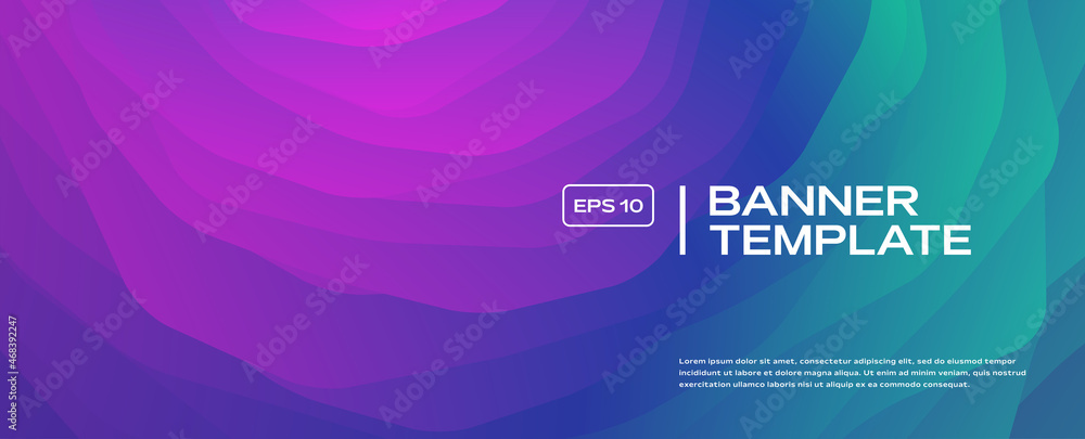 Abstract gradient background design. Vector minimal banner. Stock ...