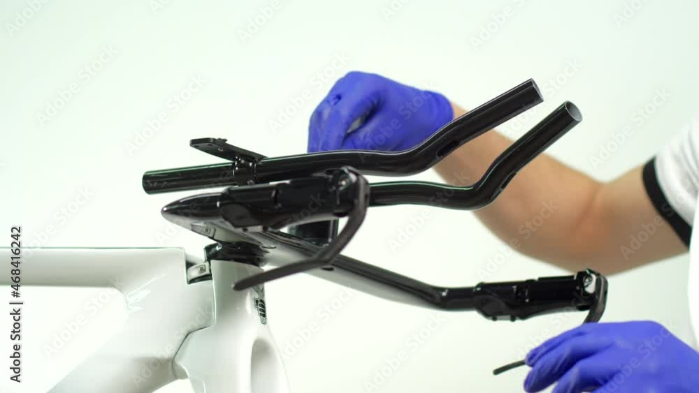 Watch as a skilled technician meticulously repairs and installs new ...