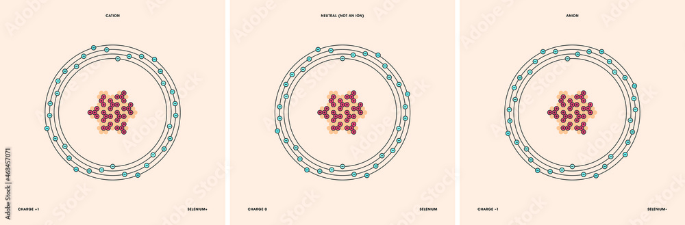 Conceptual vector representation of a selenium atom and its ions: a ...