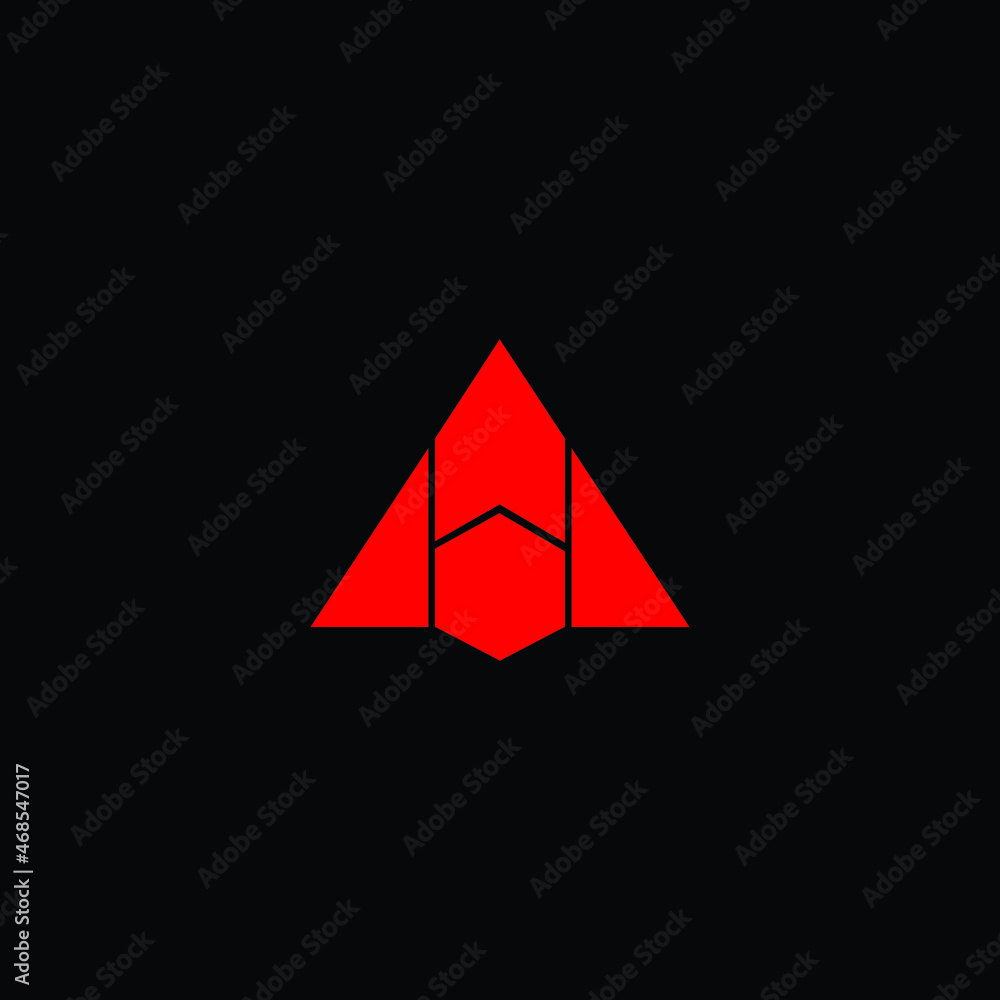 Special Unique Initial A logo and AA logo design. A Letter Minimal ...