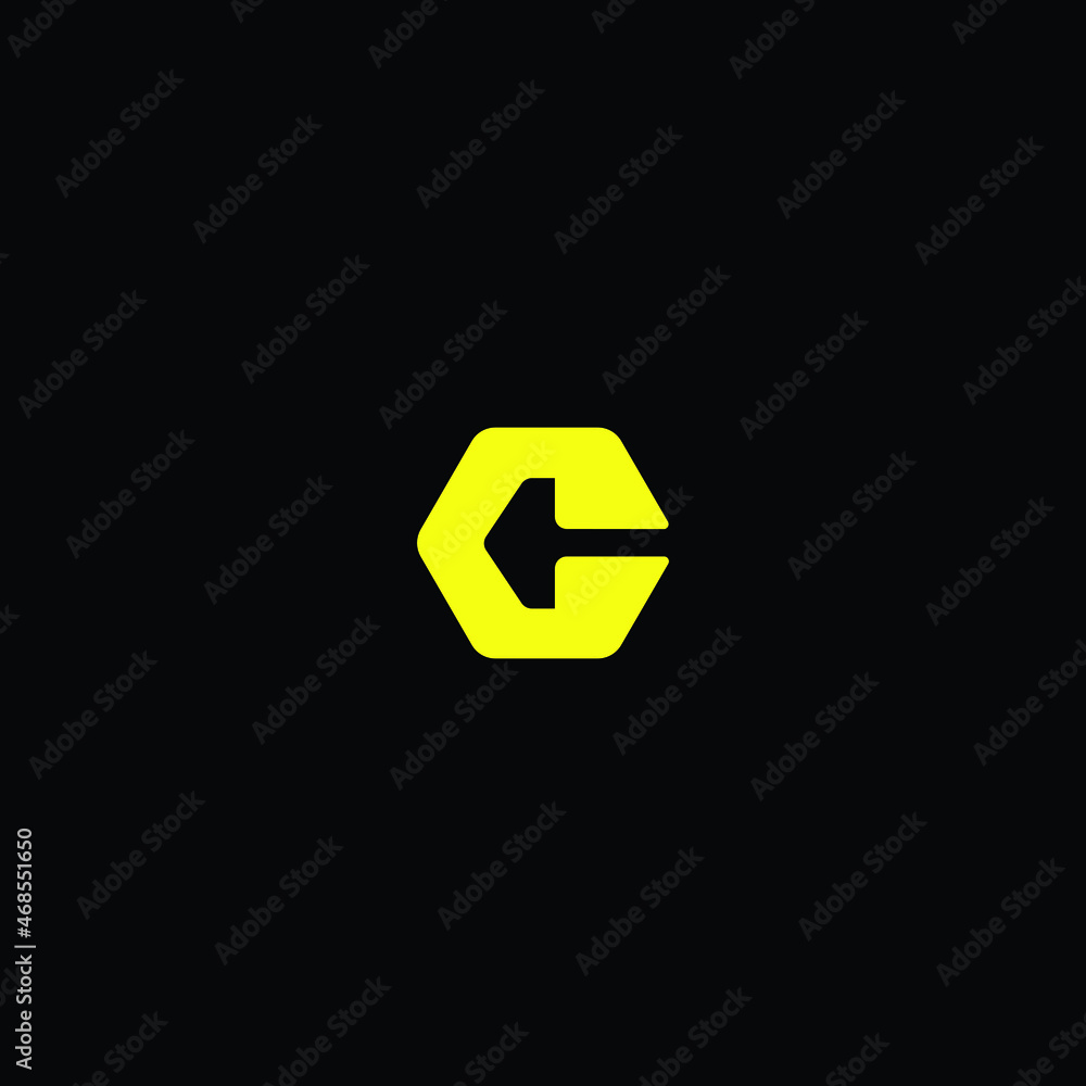 Special Unique Initial C logo and CC logo design. C Letter Minimal ...