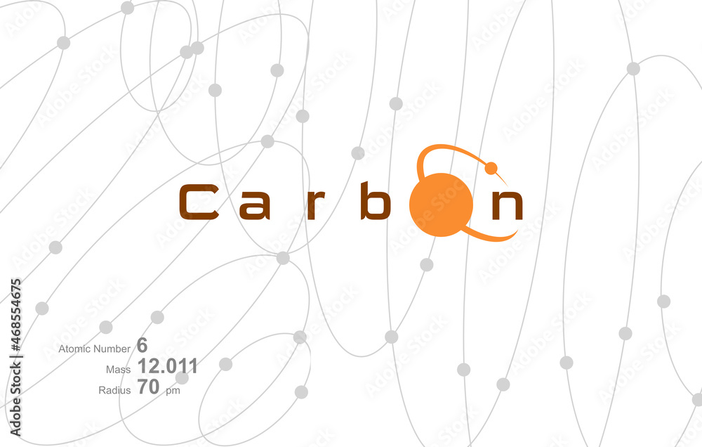 Stockvector Modern logo design for the word "Carbon" which belongs to ...