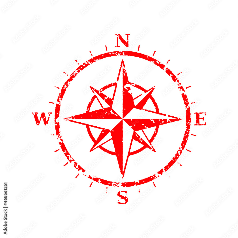 Nautical Star Compass Color