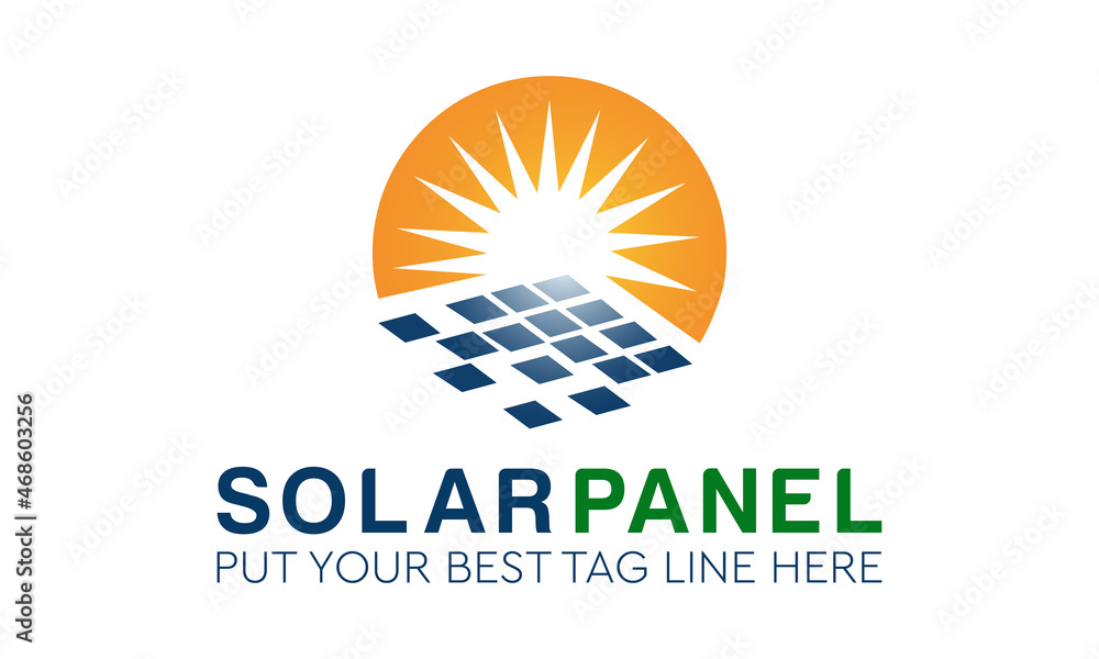 Creative Sun solar energy logo design template | solar energy logo ...