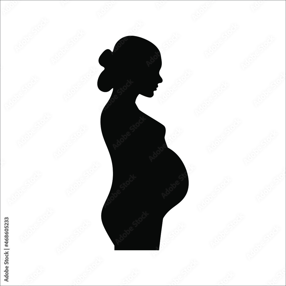 Pregnant Icon Vector