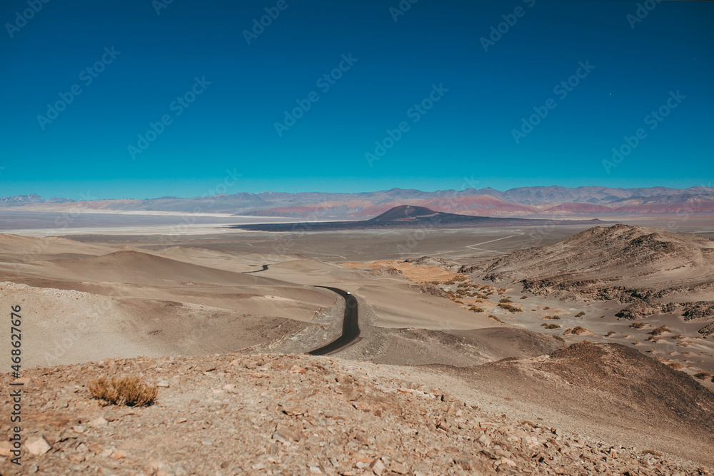 paisaje y ruta de la puna argentina Stock Photo | Adobe Stock