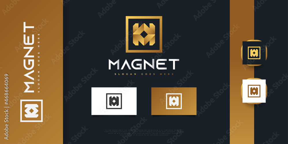 Luxury Gold Initial Letter W and M Logo Design. Elegant WM or MW ...