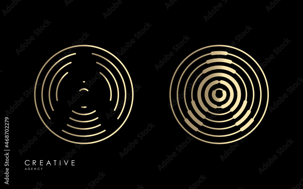 logo A Gridlines, simple, stylish, easily recognizable and versatile ...