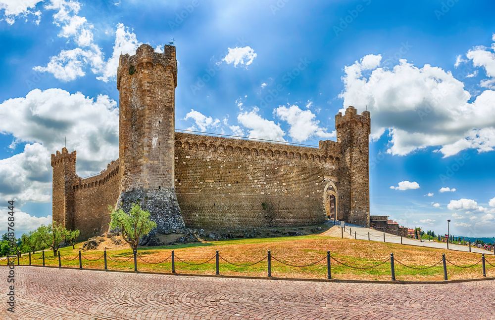 Photo & Art Print Medieval italian fortress, iconic landmark in ...