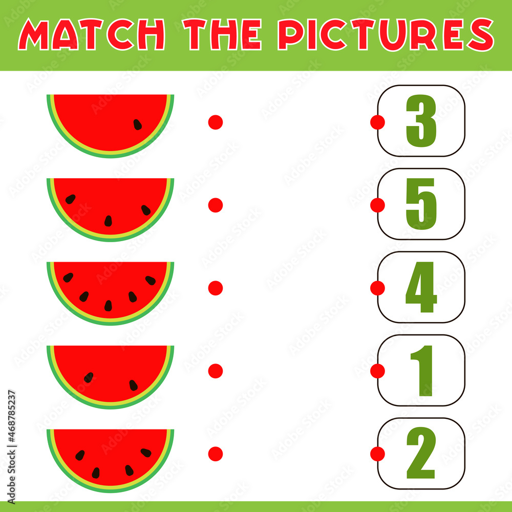 Vetor do Stock: Educational counting game for kids. Count how many ...