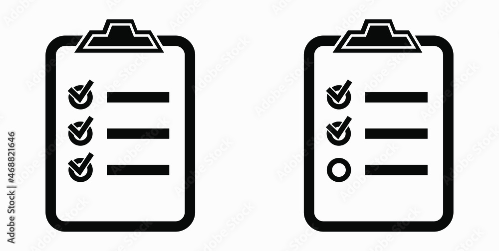 Icon list, roster, schedule, register, catalog, scrol, bil, calendar ...