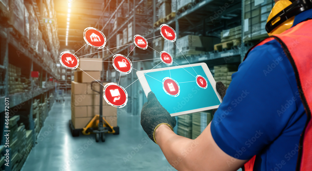 Smart warehouse management system with innovative internet of things ...