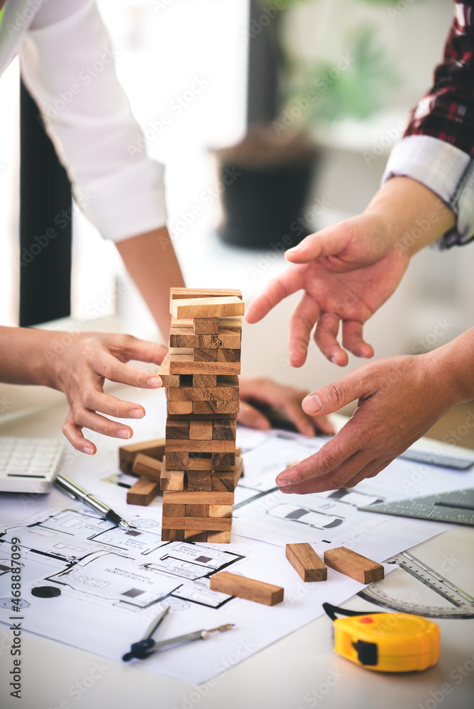 architect concept Let's help each other to build Architects working to ...