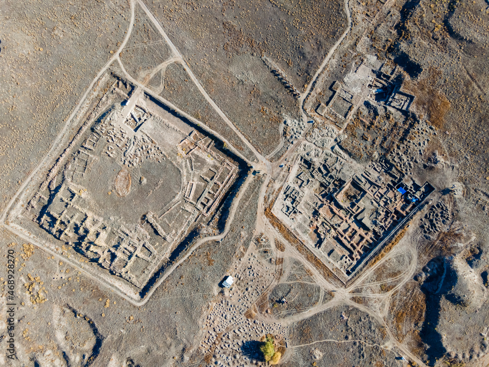 Kultepe ancient city ruins. Assyrian Trade Center in Karum-Kanis in ...