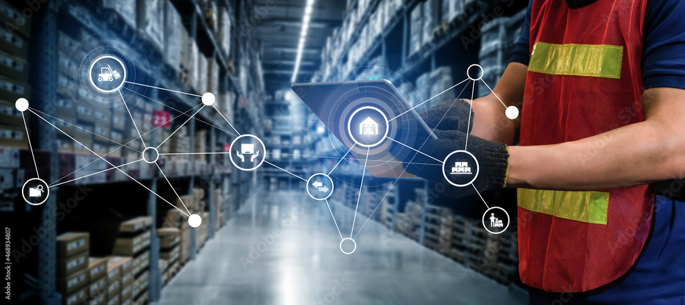 Smart warehouse management system with innovative internet of things ...