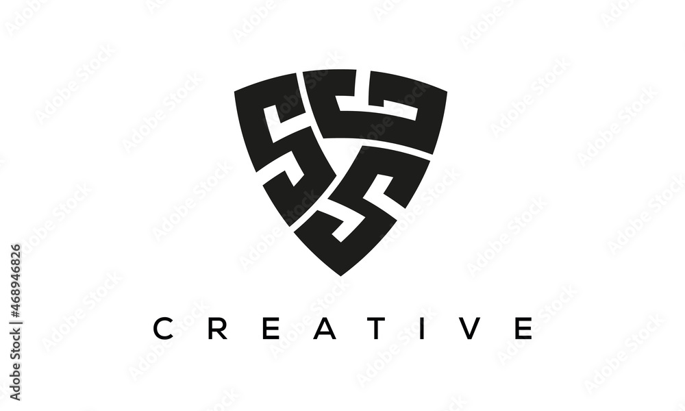 SSG letters logo, security Shield logo vector Stock Vector | Adobe Stock