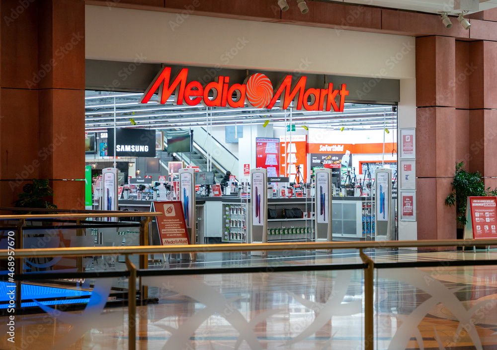 The Alexa Mall in Berlin Mitte is a modern and famous mall next to the ...