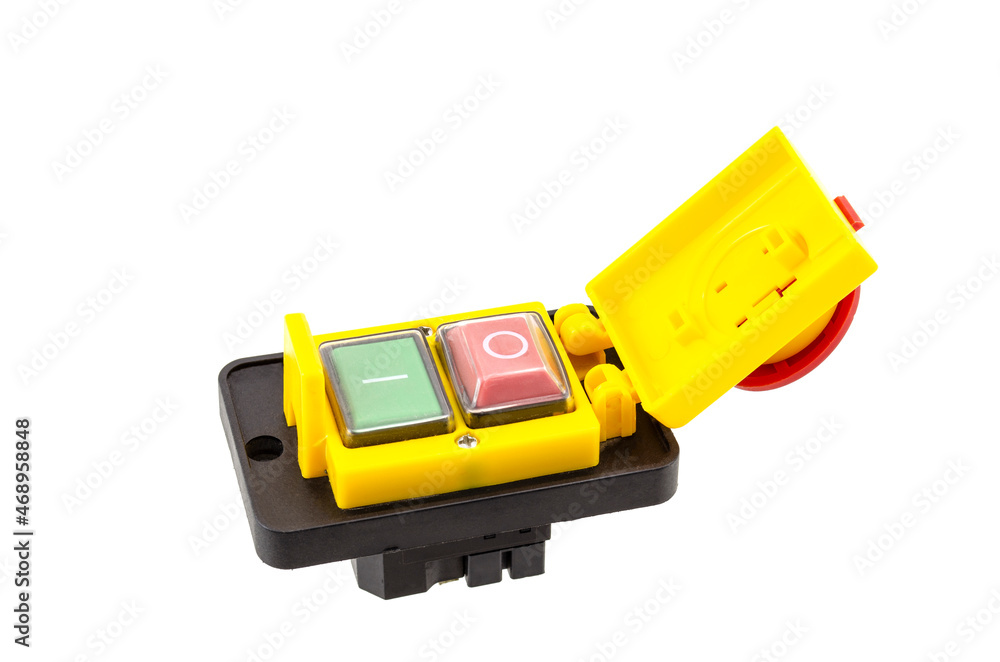 Industrial Electromagnetic Switch Emergency Stop Push Button Switch ...