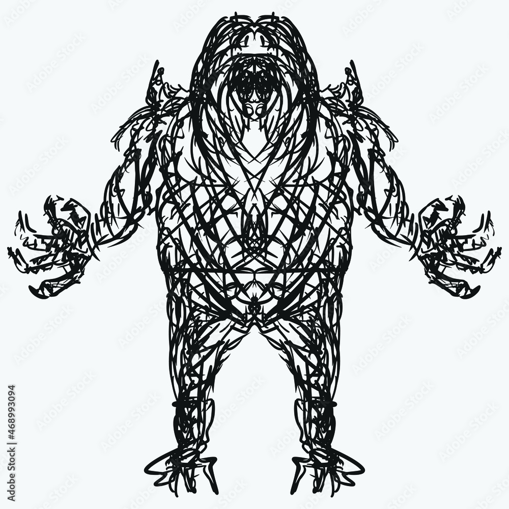 Genderuwo is a Javanese myth about a kind of jinn or spirits in the ...