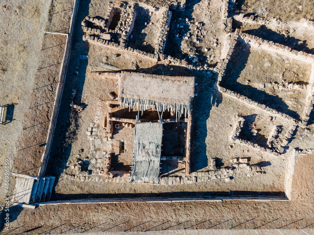 Kultepe ancient city ruins. Assyrian Trade Center in Karum-Kanis in ...