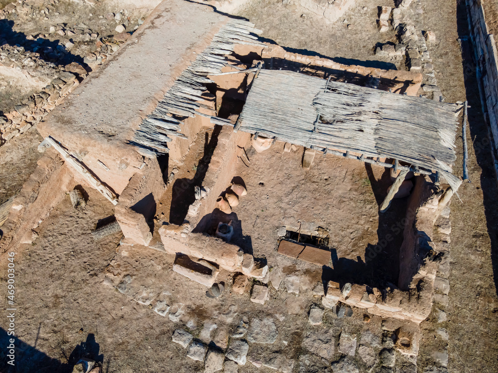 Kultepe ancient city ruins. Assyrian Trade Center in Karum-Kanis in ...