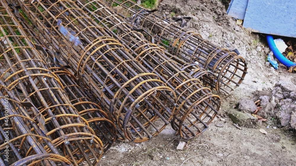 Prefabricated Concrete Tubular Reinforcing Cages Made of Welded Steel ...