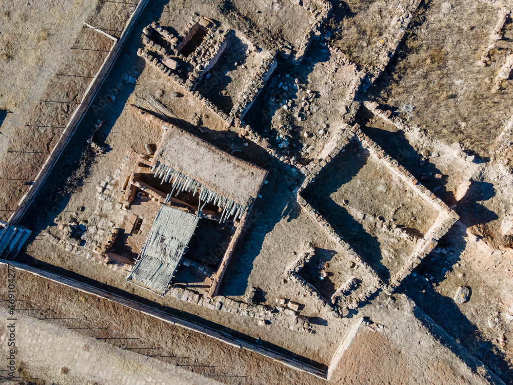 Kultepe ancient city ruins. Assyrian Trade Center in Karum-Kanis in ...