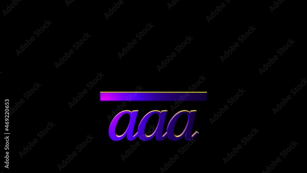 Alchemical Symbol For Amalgam Icon Animation. Purple text with alpha ...