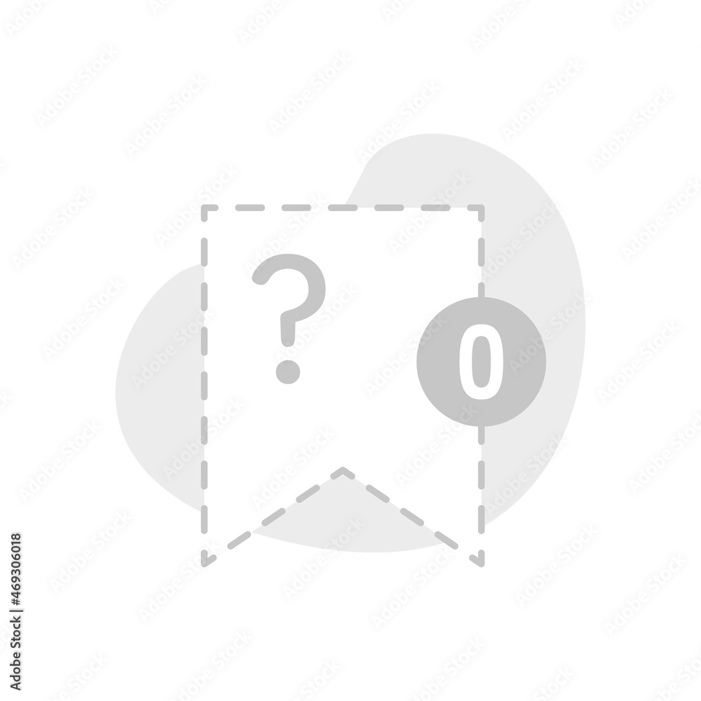 no files saved concept illustration flat design vector eps10. modern ...
