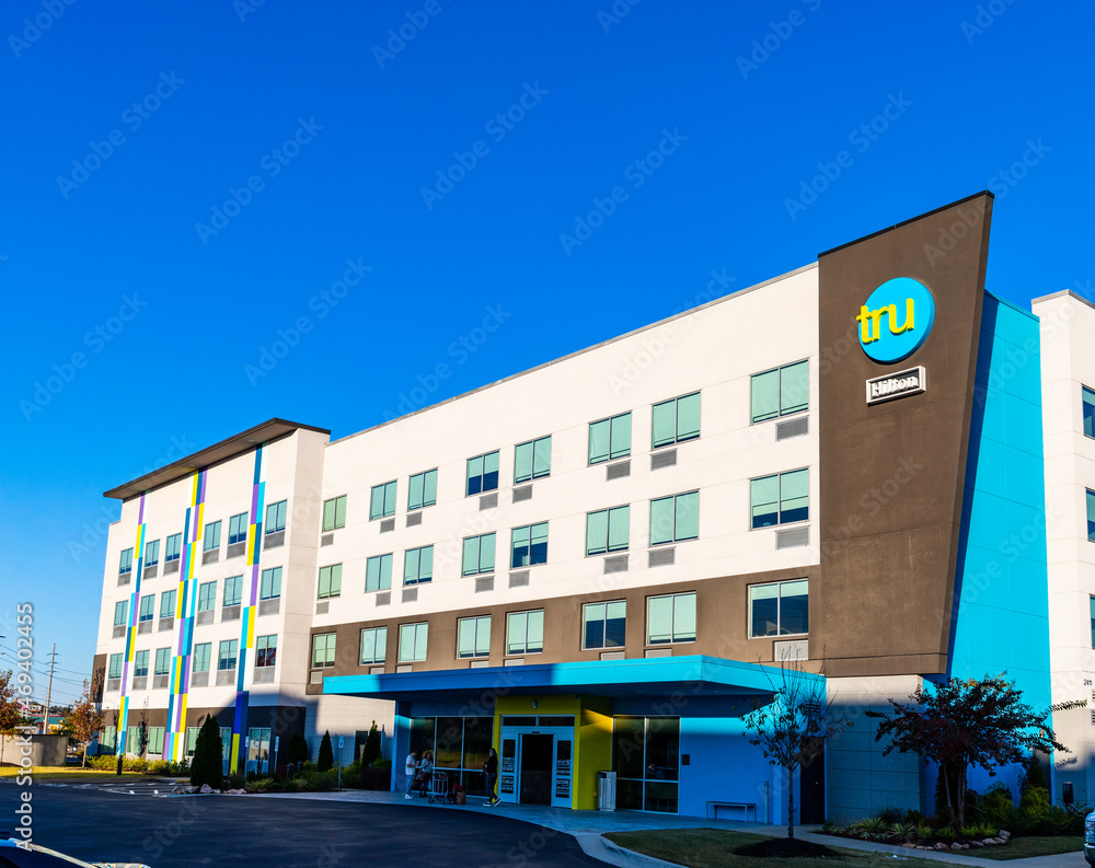 Tru by Hilton is a brand of hotels owned by Hilton Worldwide Stock ...