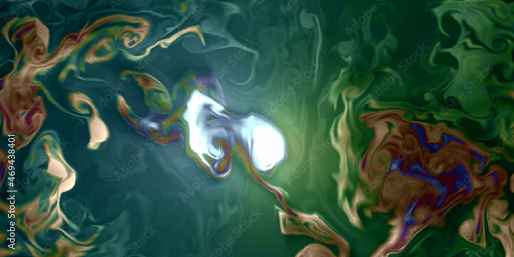 Colorful ink in water. art photography of abstract fluid art painting ...