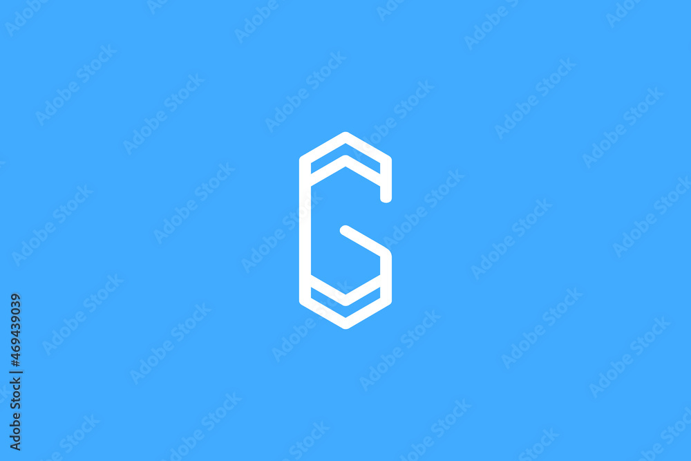 Special Unique Initial G logo and GG logo design. G Letter Minimal ...