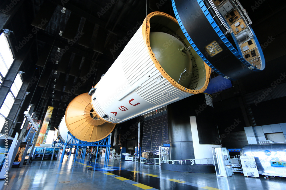 Instrument Unit and Flight Control Computers of the Saturn V at the ...