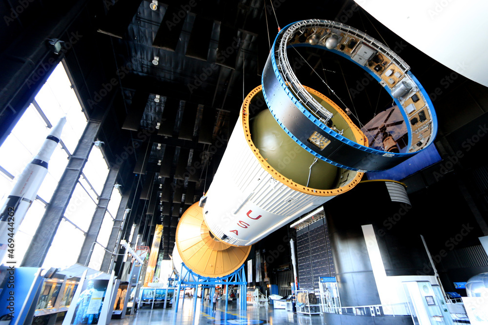 Instrument Unit and Flight Control Computers of the Saturn V at the ...