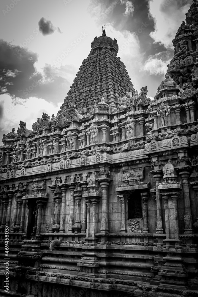 Tanjore Big Temple or Brihadeshwara Temple was built by King Raja Raja ...