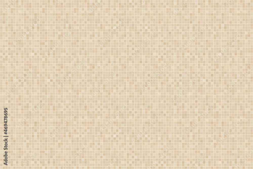 Texture background with small squares shapes in cream color Stock ...