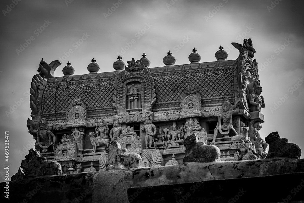 Tanjore Big Temple or Brihadeshwara Temple was built by King Raja Raja ...