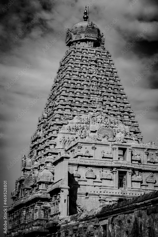 Tanjore Big Temple or Brihadeshwara Temple was built by King Raja Raja ...