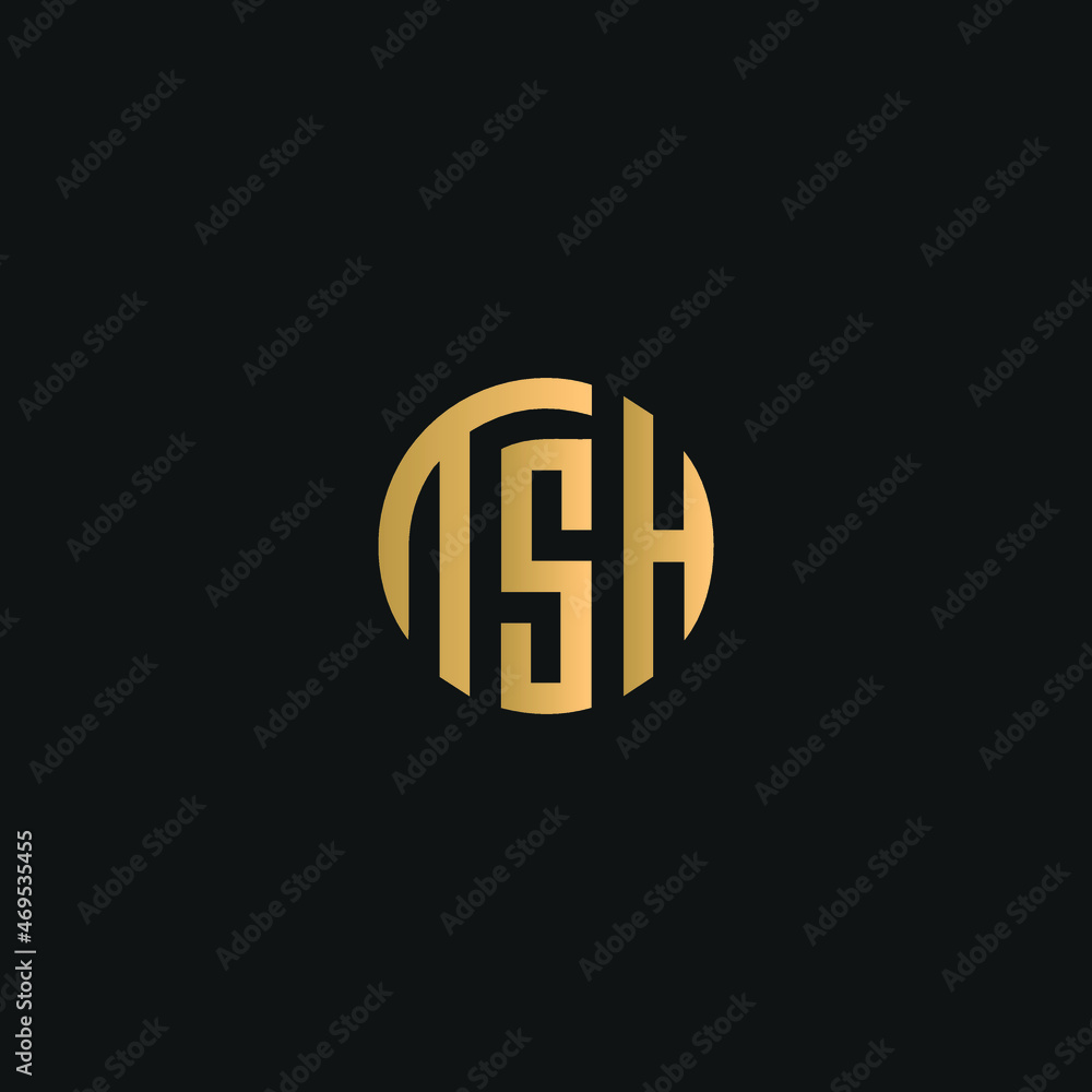 tsh logo vector, tsh circle vector Stock Vector | Adobe Stock