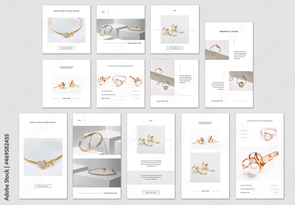 Multipurpose and Clean Social Media Layouts for Product Promotion Stock ...