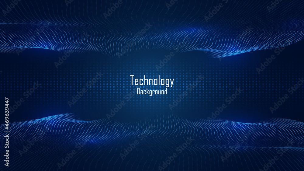 Artificial intelligence, AI Technology background.Big data concept. Hi ...