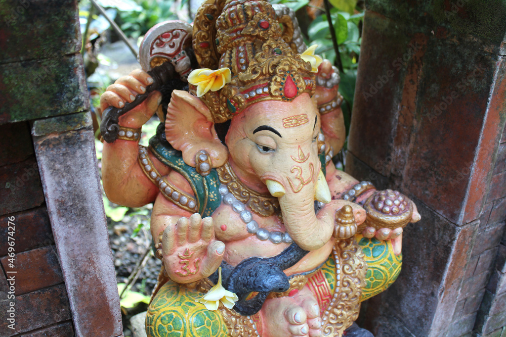 Statue of the god Ganesh in Bali / Indonesia Stock Photo | Adobe Stock
