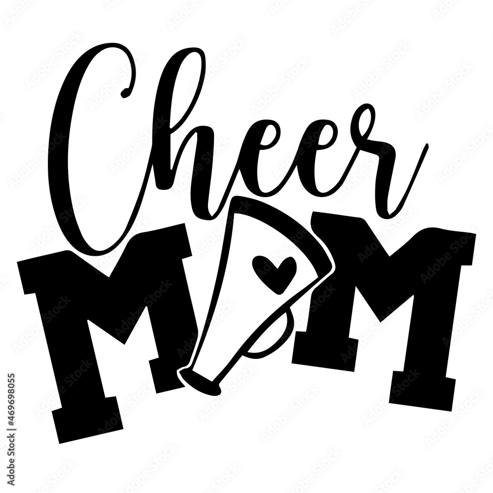cheer mom background lettering calligraphy,inspirational quotes ...