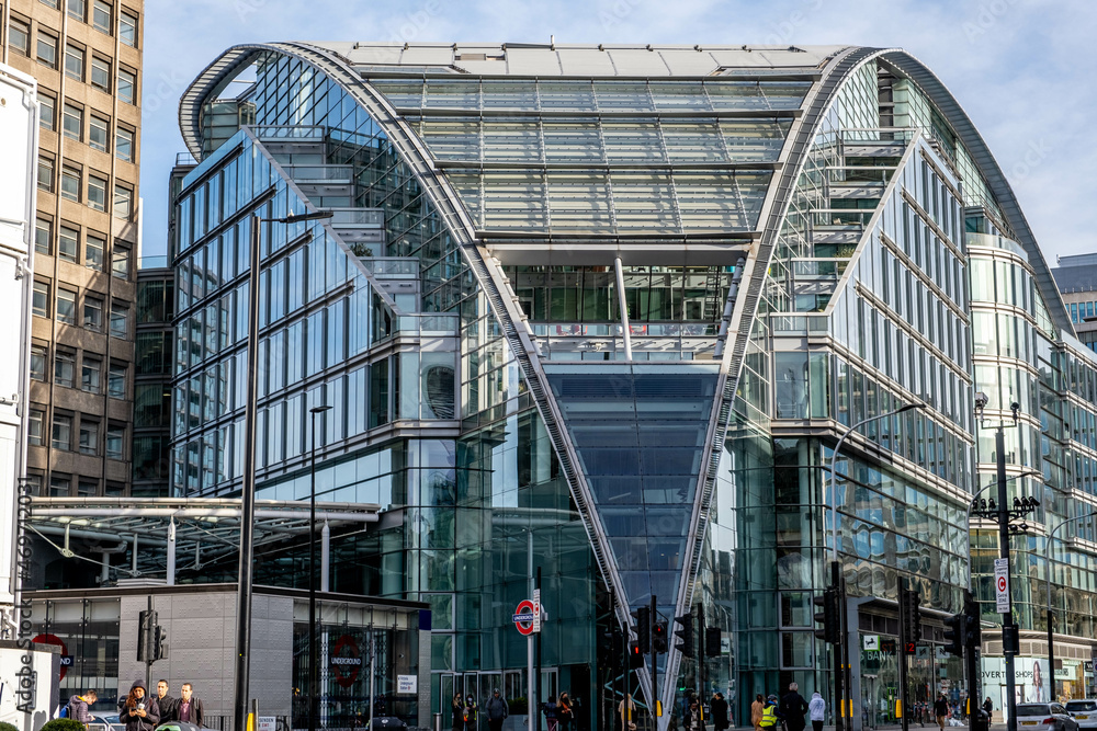 Cardinal Place Victoria Street Multi Use Building Exterior With Modern ...