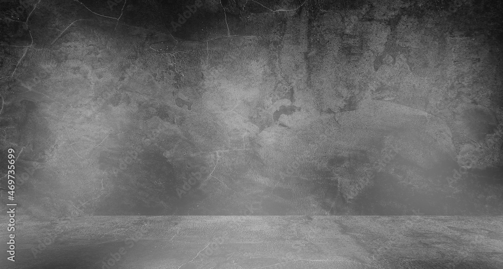 Old black background. Grunge texture. Dark wallpaper. Blackboard ...