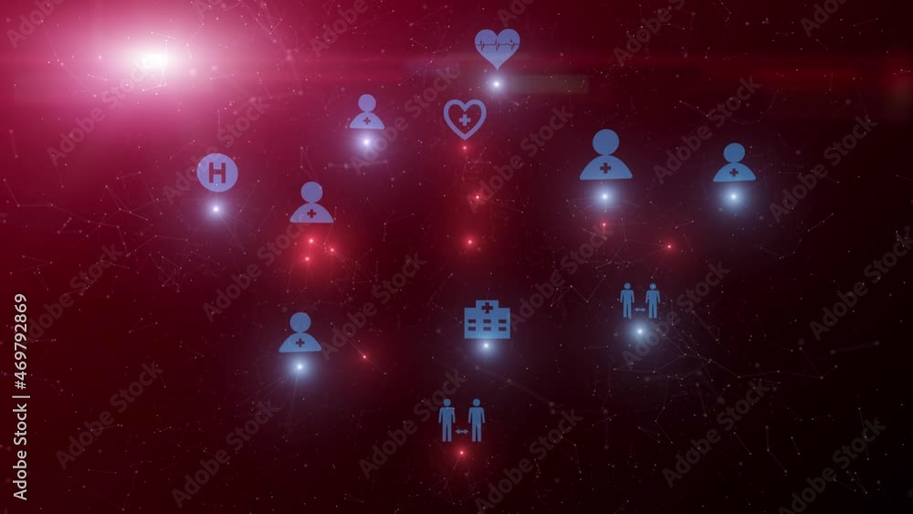 Coronavirus covid-19 pandemic concept health science hospital icon ...