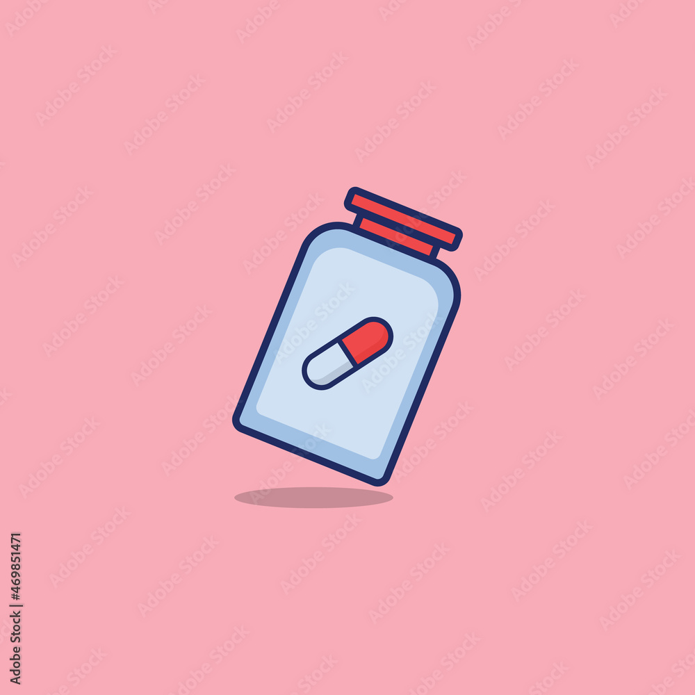 Medicine and Health symbols. Cute icons collection. Simple vector ...