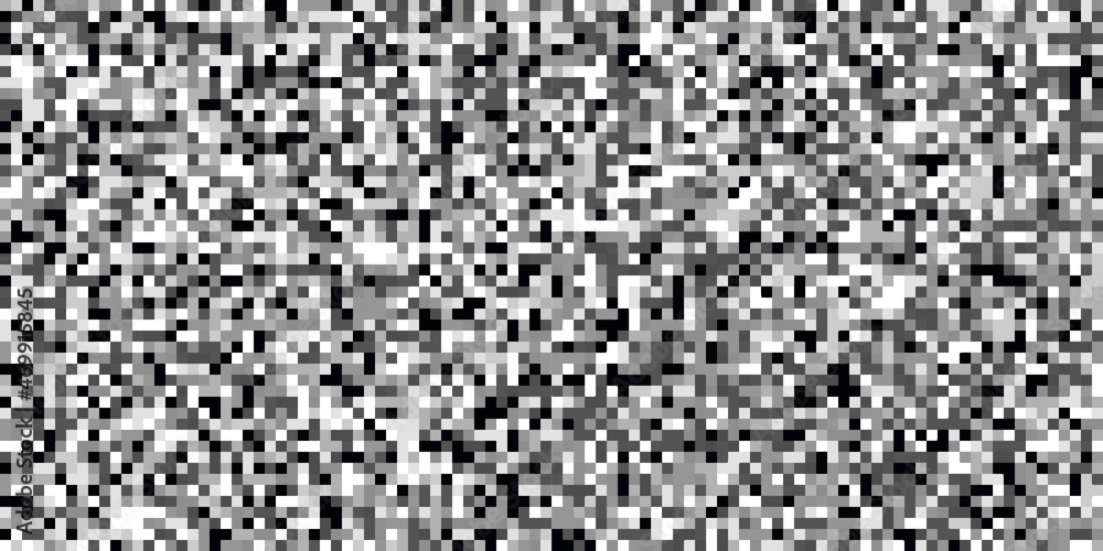 TV screen noise pixel glitch texture background vector illustration ...